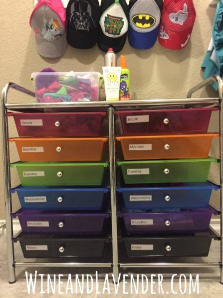 How to Simplify Your Morning Routine with a Clothes Cart... - Wine and ...